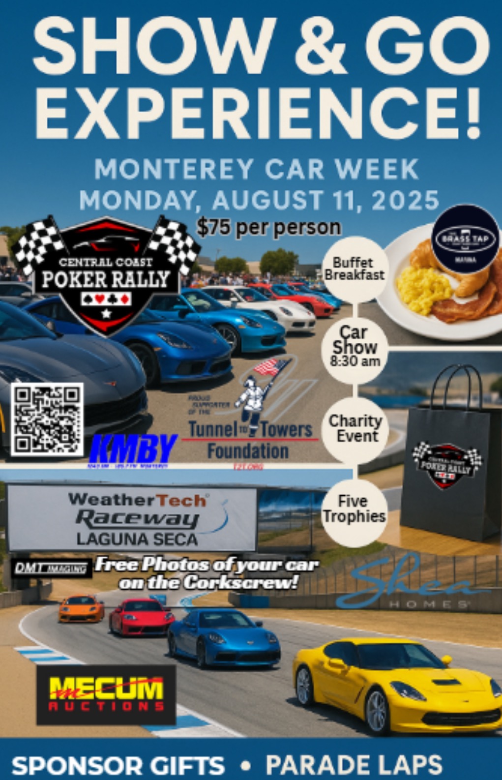 Itinerary - Central Coast Poker Rally